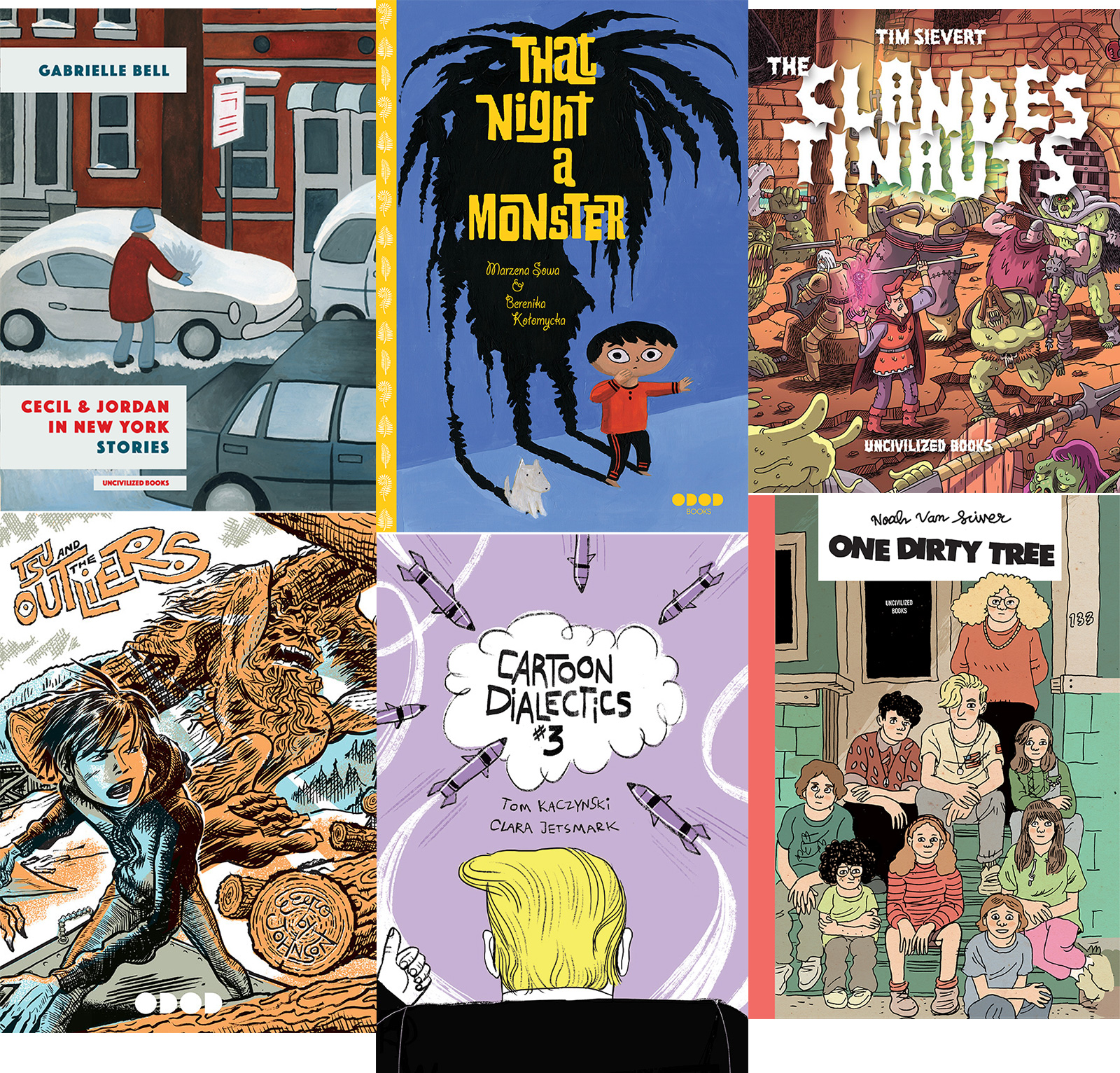 Uncivilized Books Nominated for six 2019 DiNKy Awards - Uncivilized